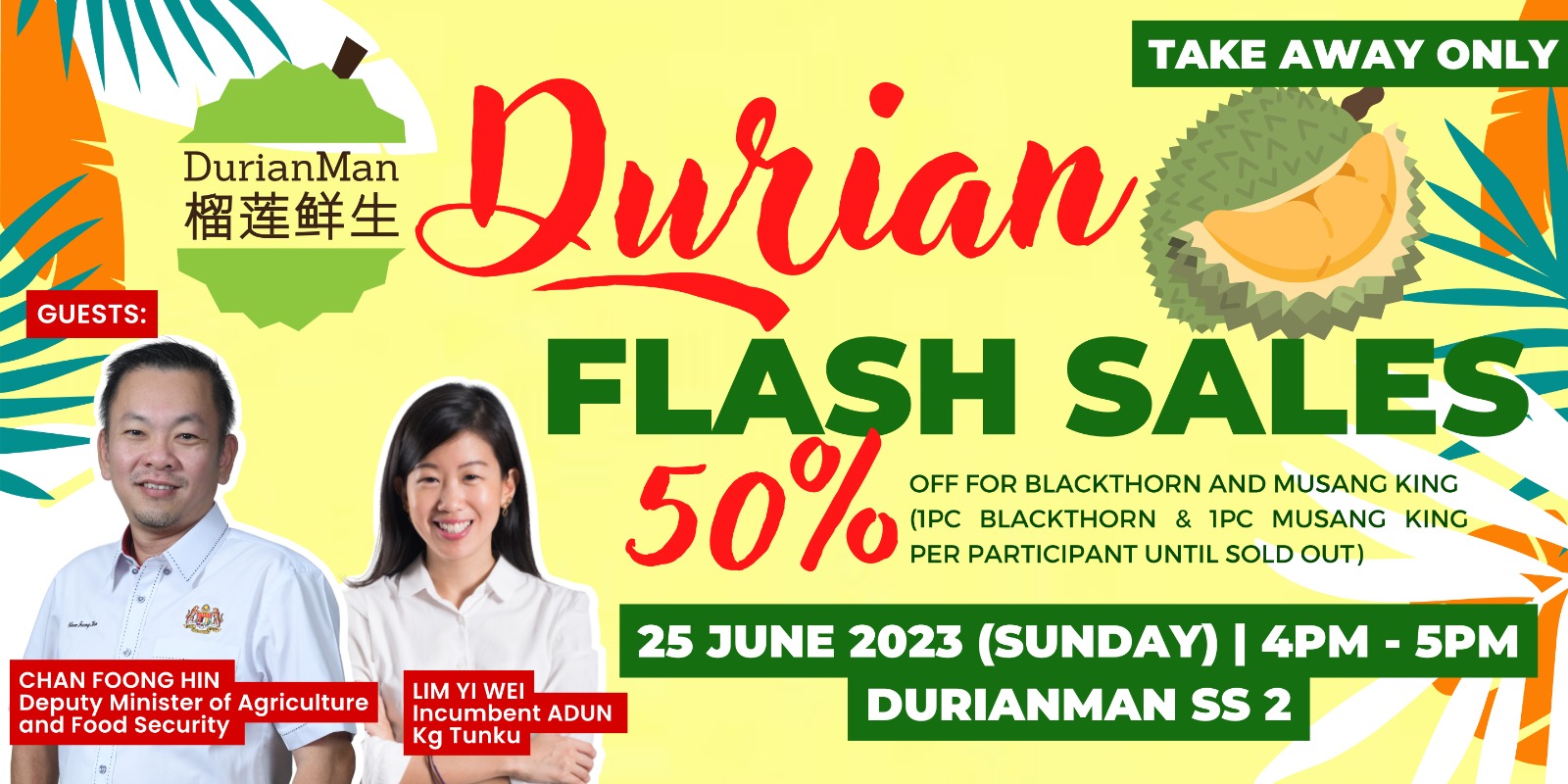 Durian Flash Sale - My Selangor | Your Digital Online Media News ...