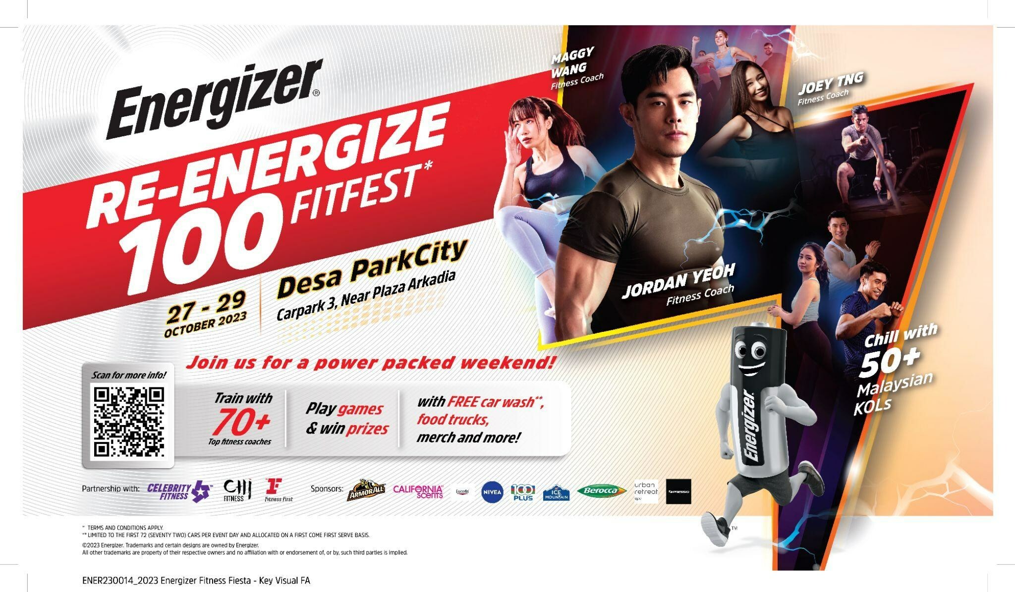 Power Up with Energizer's Re-Energize 100% Fitfest - My Selangor | Your ...