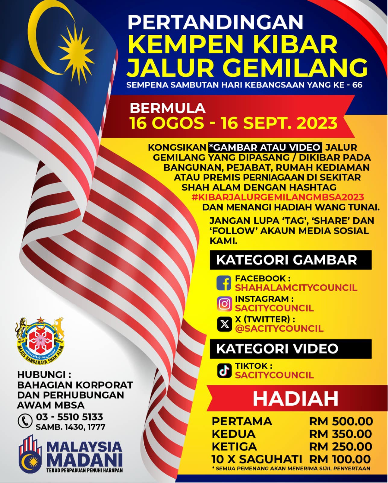 Pertandingan Kempen Kibar Jalur Gemilang - My Selangor | Your Digital ...