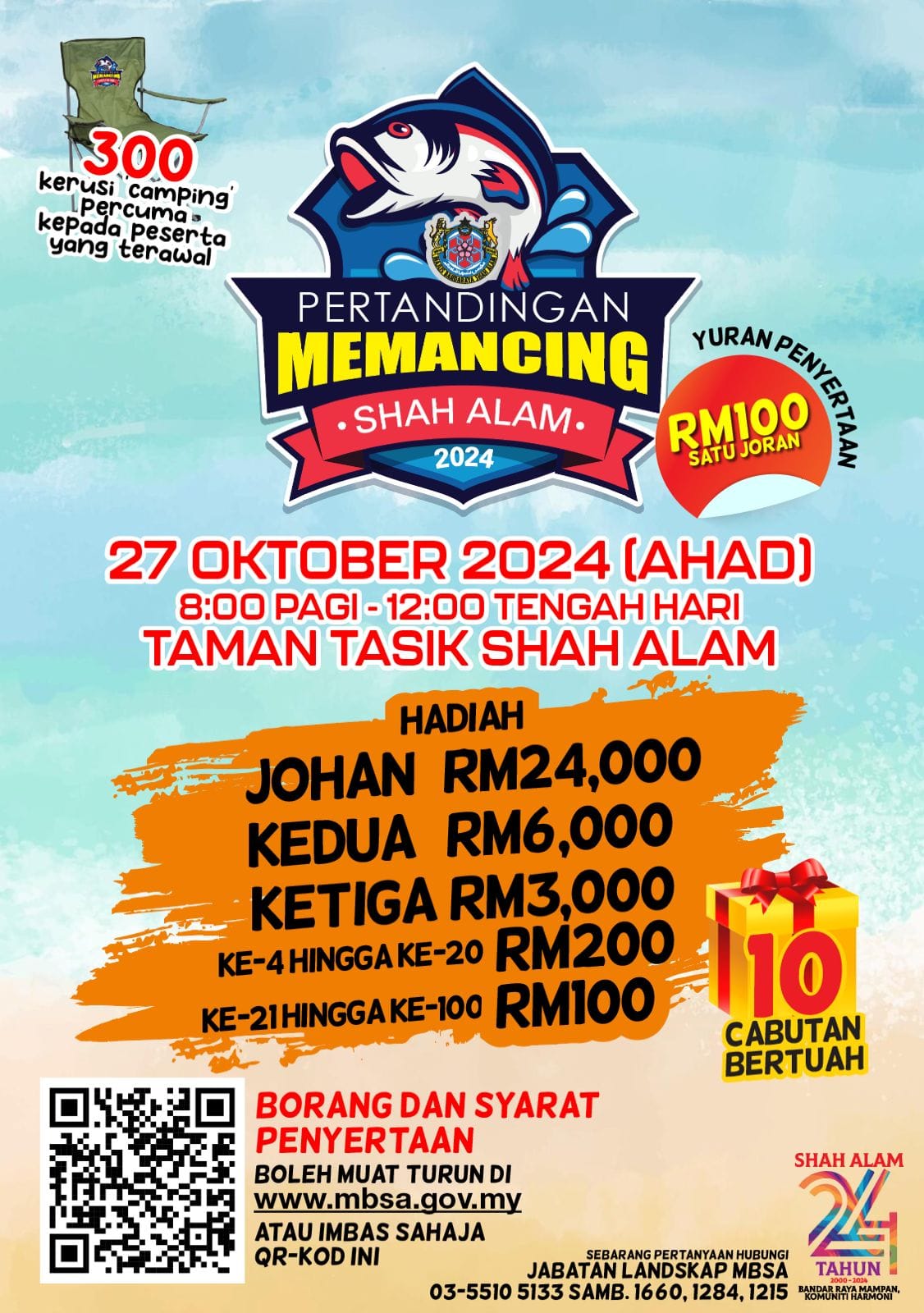 Pertandingan Memancing Shah Alam Tahun 2024 - My Selangor | Your ...